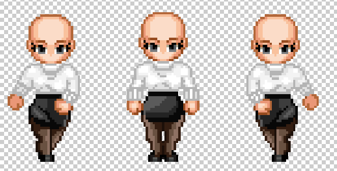 Tall Female Sprite With Clothes (RMMV) by Brahp