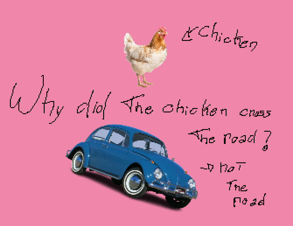 Why did the chicken cross the road by Garori
