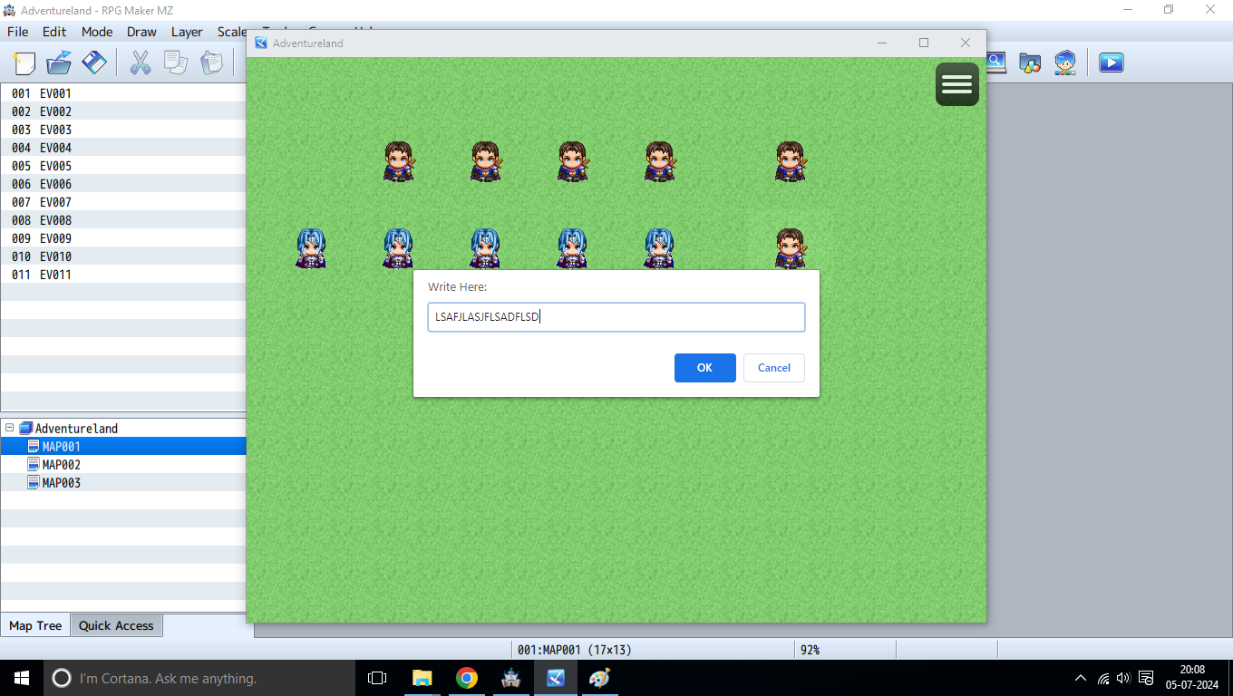 Rpg Maker Mz Custome Input Text Boxes By Wisepot 