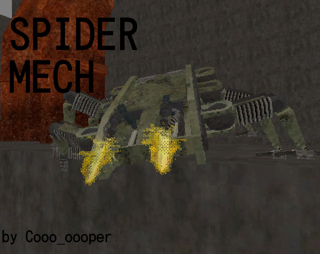 Spider Mech by Cooo_oooper