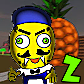 Mr. Grapefruit Spongy Scary Neighbor 2 by Galactic crows