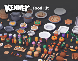 Food Kit by Kenney (Assets)