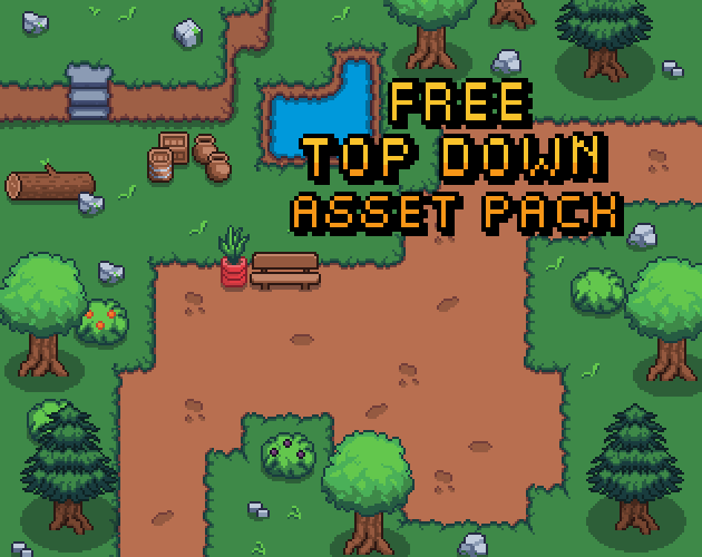 Free Top Down Asset Pack by gzh_d