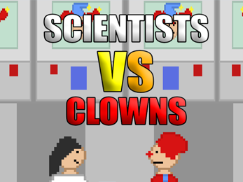 Scientists VS Clowns by AmenedUwU