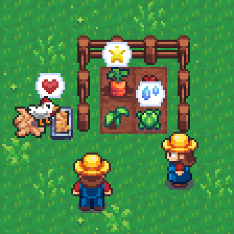 Devlog - 2D Life Farm Simulator Asset-pack(16x16) by RareOnion