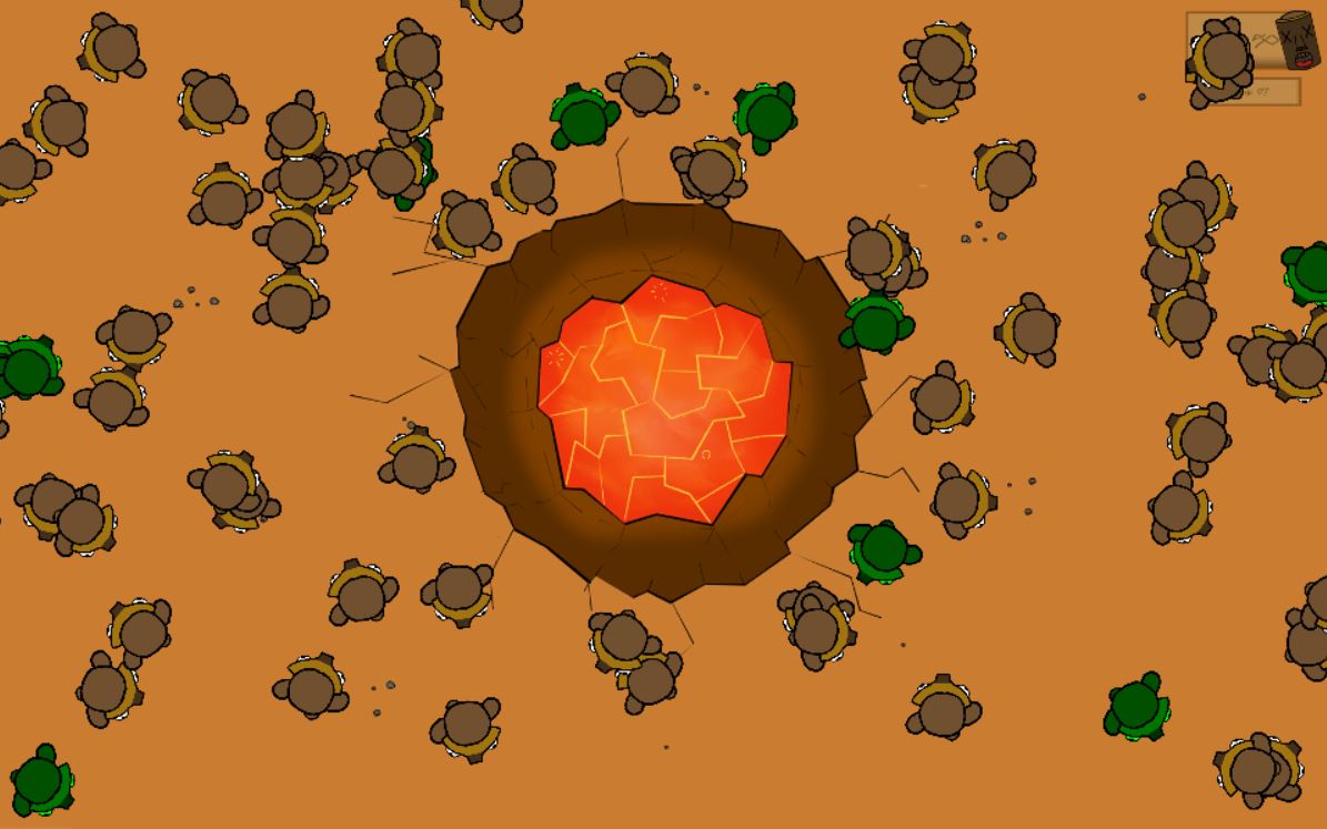 Volcano Of Sacrifice by garagones