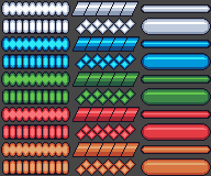 Basic Pixel Meters, Buttons, and Loading Animations! by ToastedThomas