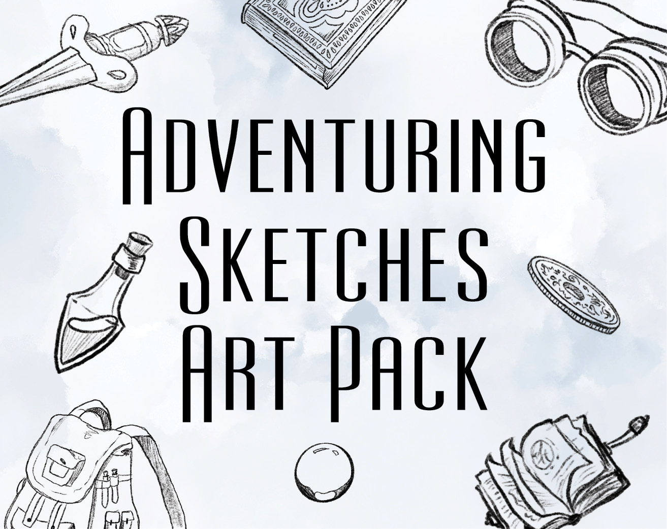 Fantasy Adventuring Sketches Art Pack by Odds & Ents
