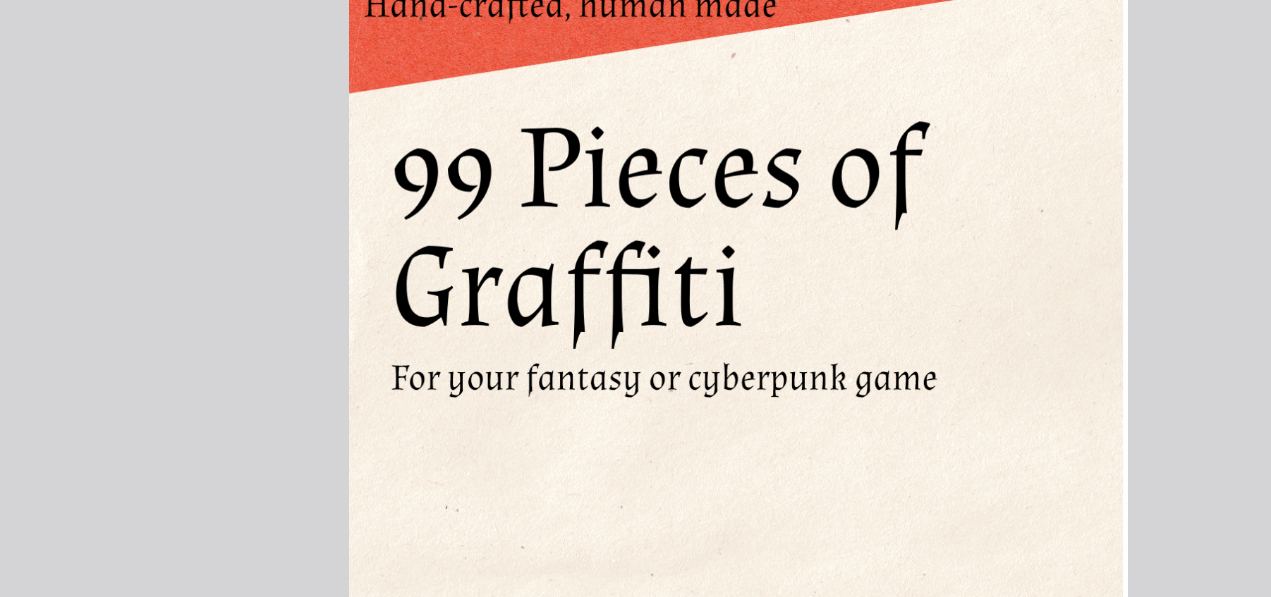 99 Pieces of Graffiti by Alex Rinehart