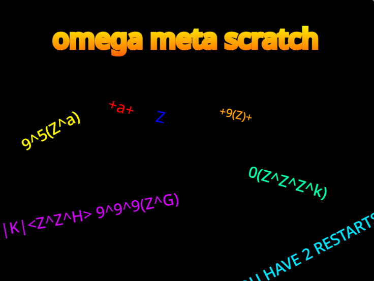 Omega meta scratch by levince375cool