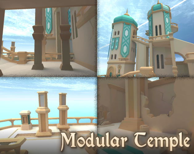 Modular Temple Pack by Keith at Fertile Soil Productions