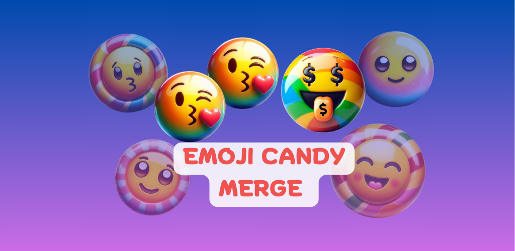 Emoji Candy Merge: Fun Puzzle Game by HeyiDB