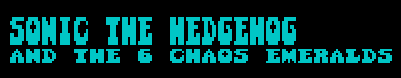 Sonic the Hedgehog and the 6 Chaos Emeralds (ZX) by DifferentialGiraffe
