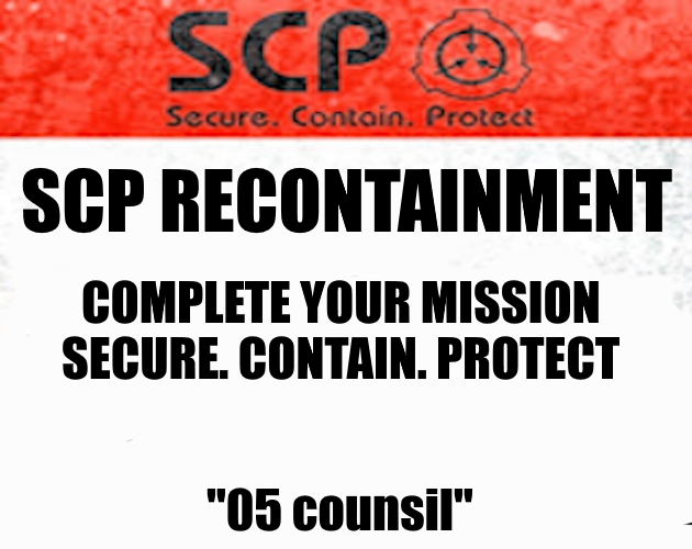 Scp Recontainment Version 3 Beta 1 - SCP RECONTAINMENT by Indented VR