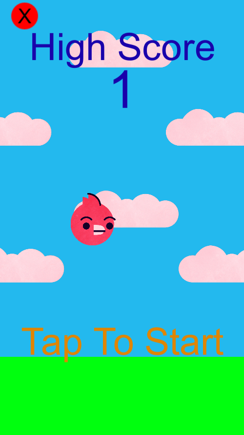 Flappy Birds with GMTK assets by Tamorsz