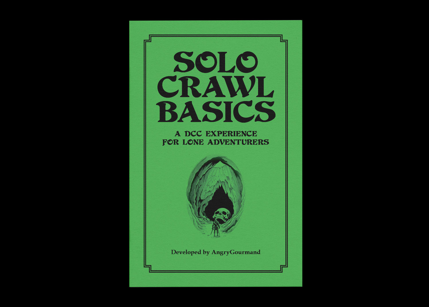 Solo Crawl Basics Rulebook by AngryGourmand