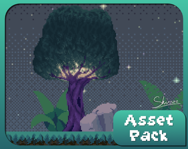 Devlog - Mystical Woods - Pixel Art Asset Pack by Shiroze
