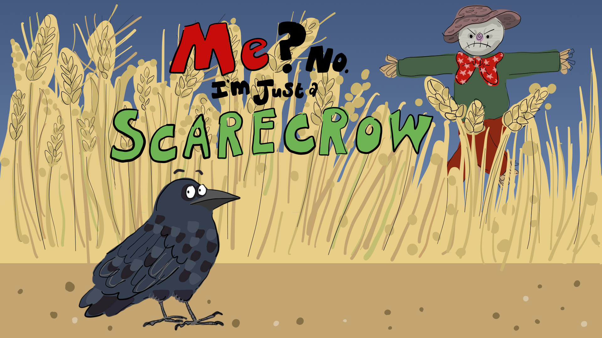 Me? No. I'm just a scarecrow. by flyingrollercoaster, Kittyinanothercity