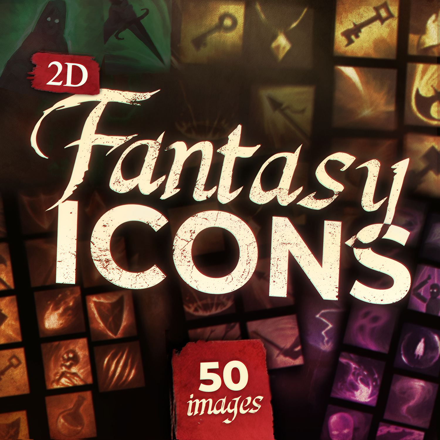 50 Fantasy Icons by Fim