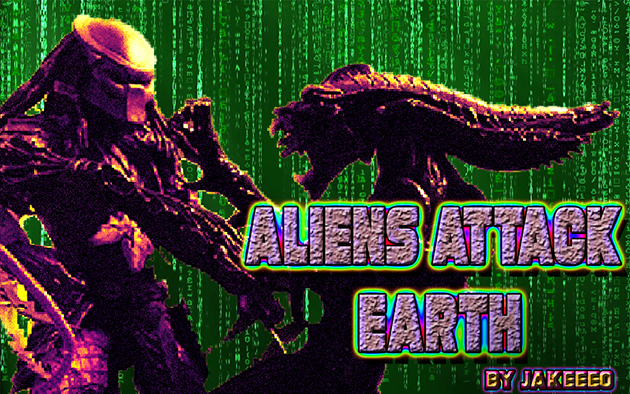 Godzilla or Predators vs Aliens by shhsgraphicsphoto