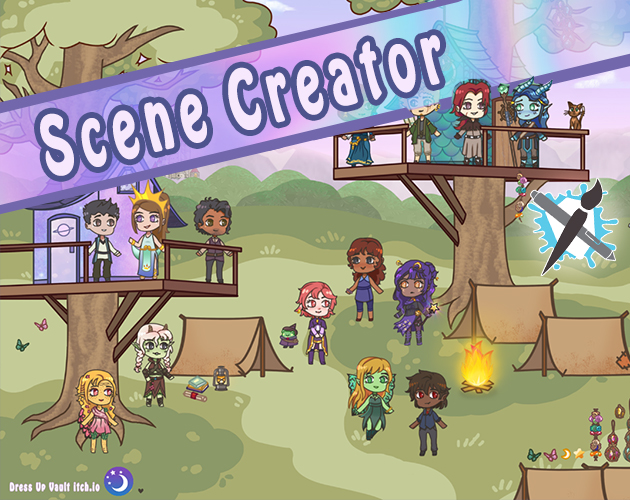 Adventurer Club [Scene Creator] by Dress Up Vault