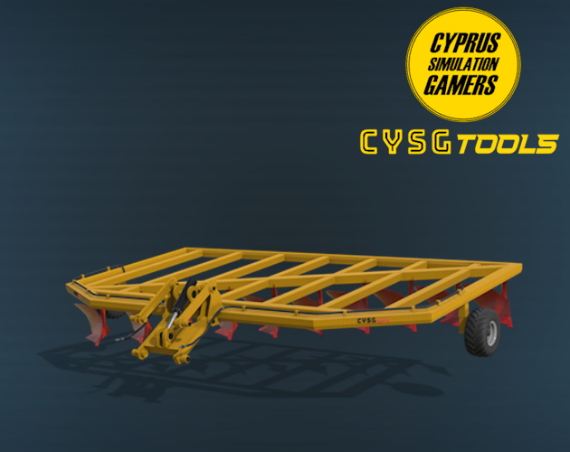 FS22 CYSGTools Dozer Plow by CYSG | Cyprus Simulation Gamers
