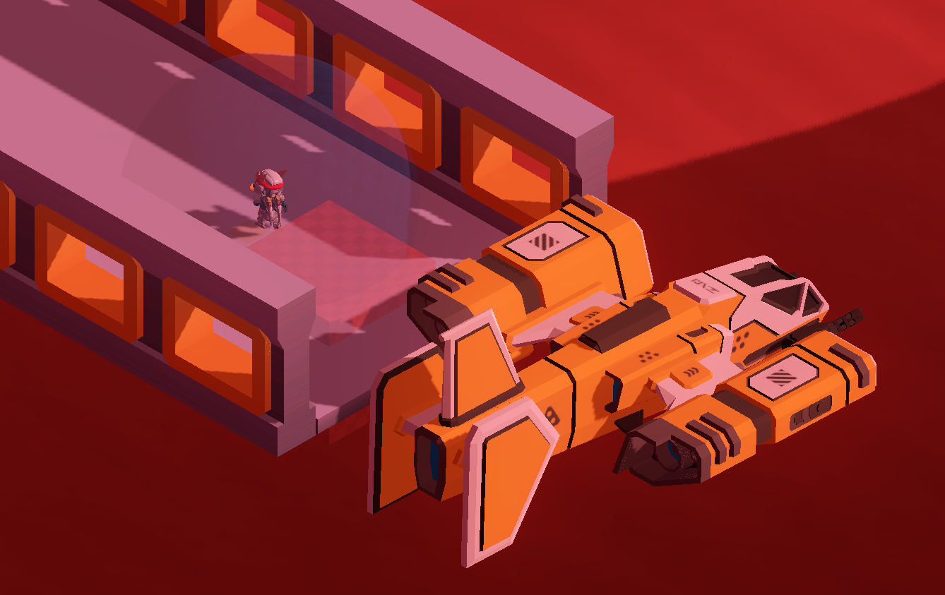 Mars Mecha Attack by maochite, Hcay, PicoSpace Industries, sparkworm