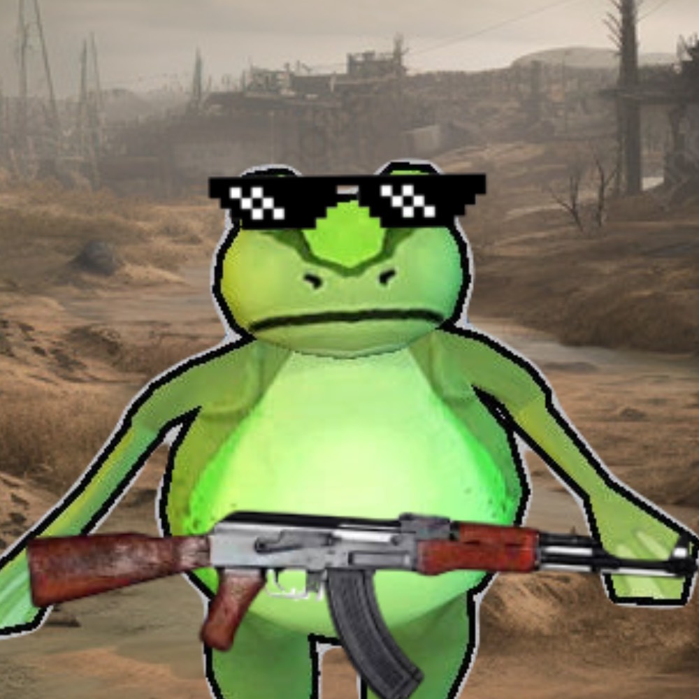 amazing frog fallout? by timurpro7779