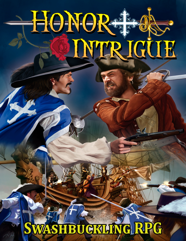 Honor + Intrigue Swashbuckling RPG by Basic Action Games
