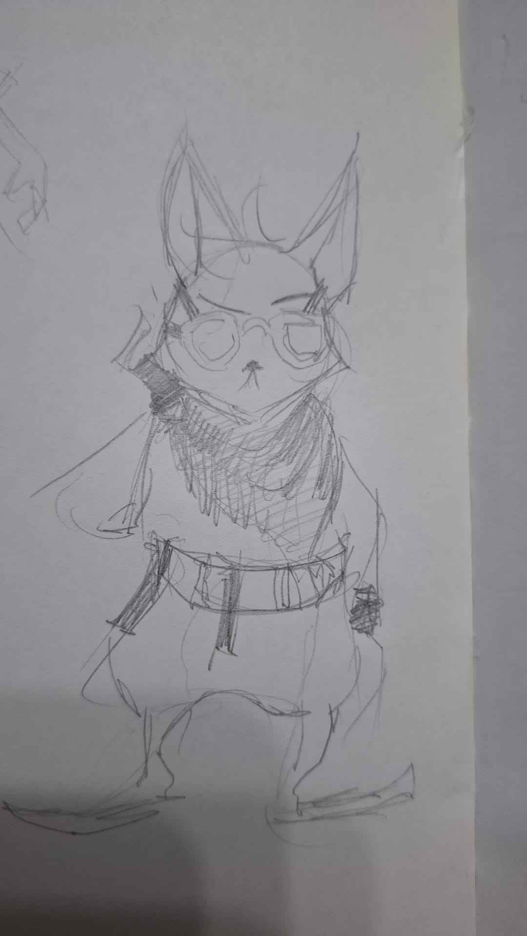 First concept of Our main Character - itch.io