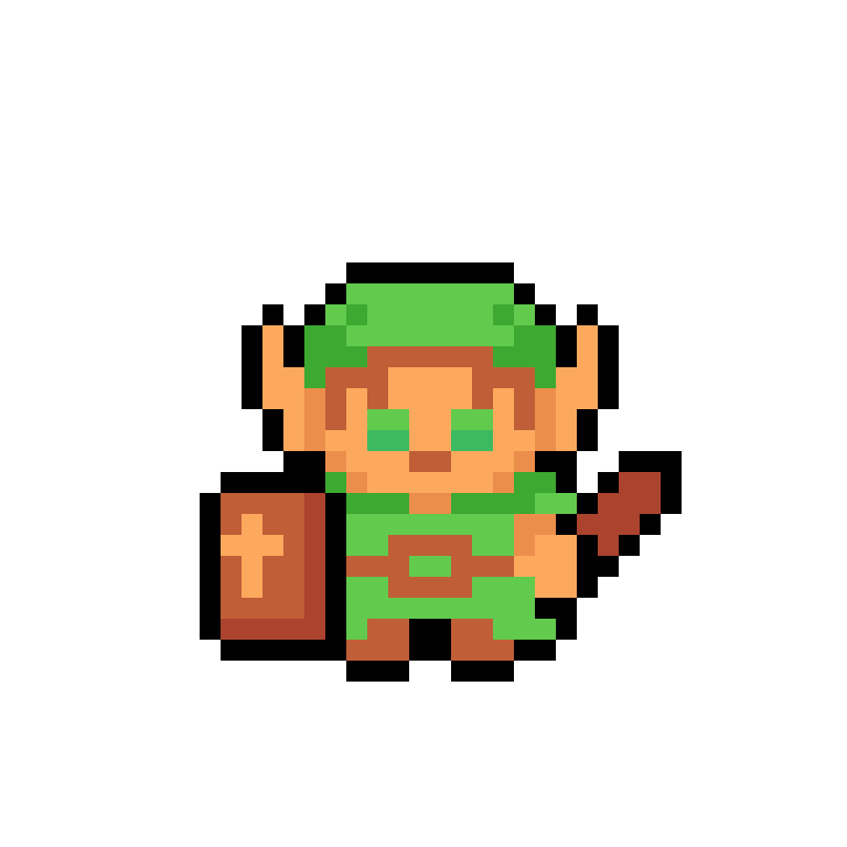 LEGENDS OF ZELDA inspired sprite sheets by RENDEV by RENDEV