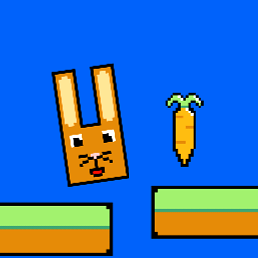 Pixel Rabbit Run *2* by SjenaDesk