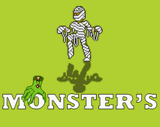 Monster's Pixel Art by kaizen101