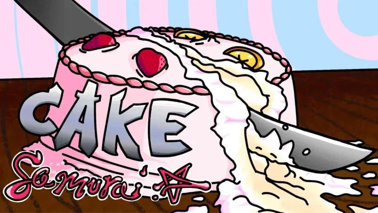 Cake Samurai! by WayneWood