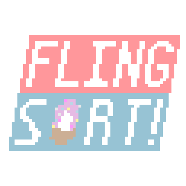 FlingSort! by jake o'reilly