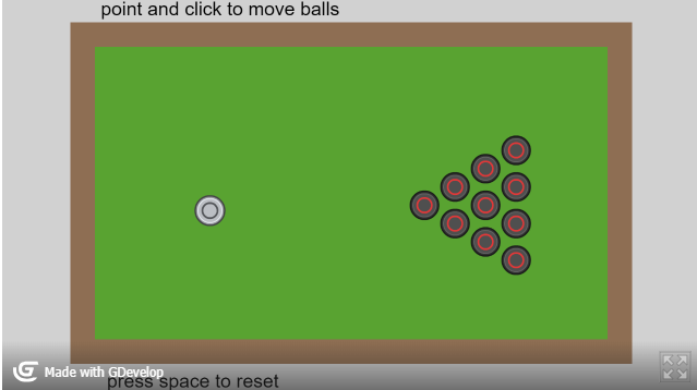 Snooker (physics demo) by Spraoi Games