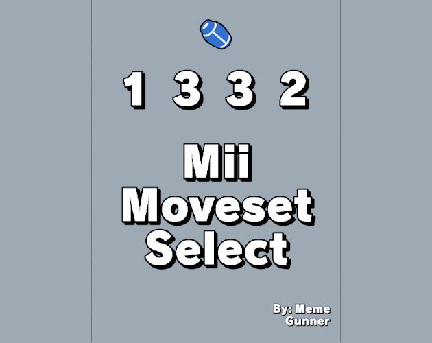 Mii Moveset Select by Meme_Gunner