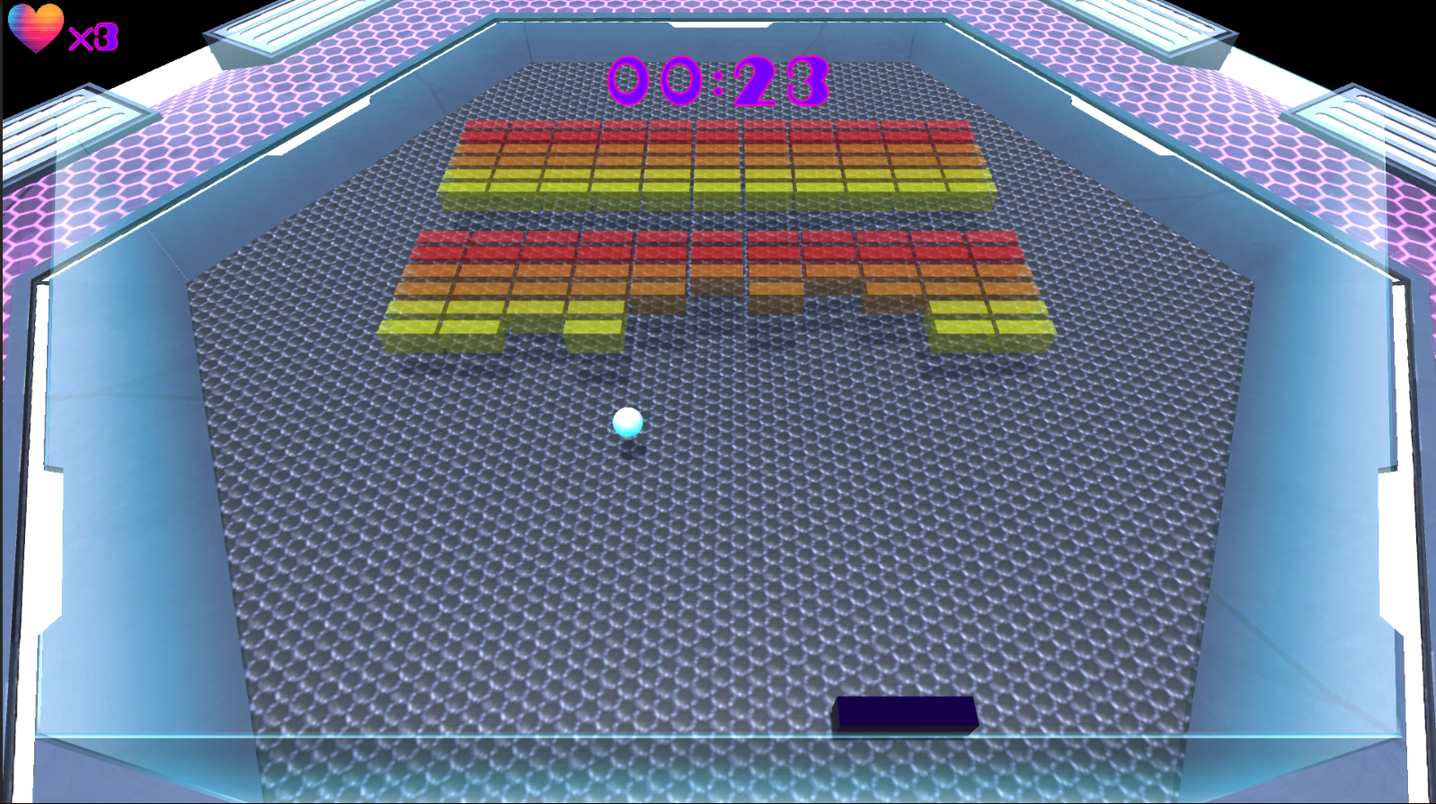 Arkanoid 3D by Daniel Dieguez, Tomas Taboada, JuanAlvarezGuerrero