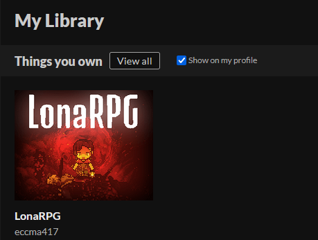 The discord - LonaRPG community - itch.io