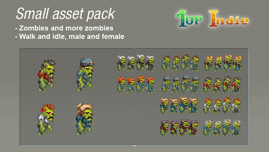 Pixel Zombie by 1up Indie2