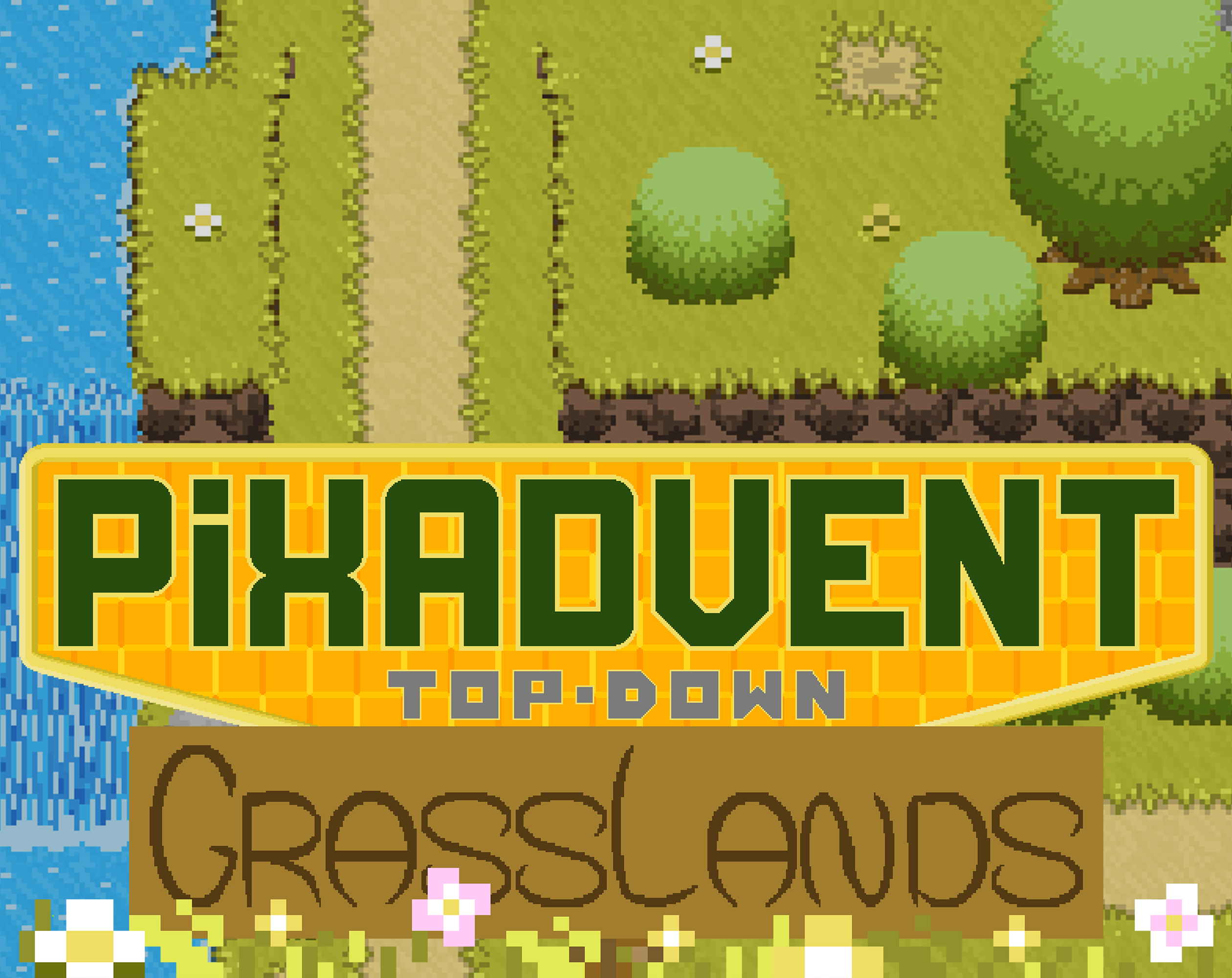 PixAdvent: Top-Down Grasslands Sprite Pack by Long Trail Assets