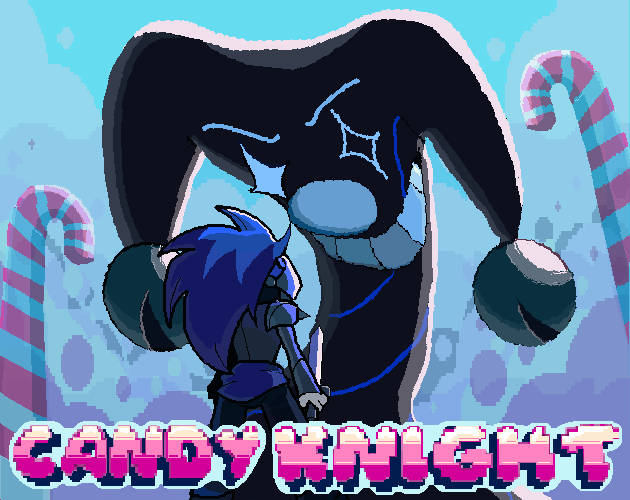 Candy Knight by Iván Aráoz, micaxmon, Lemo Pi, HermausMora