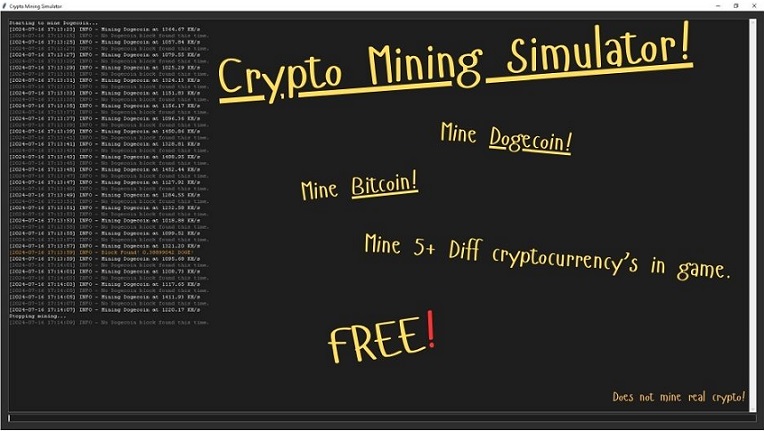 Crypto Mining Simulator by Erydir Ceisiwr