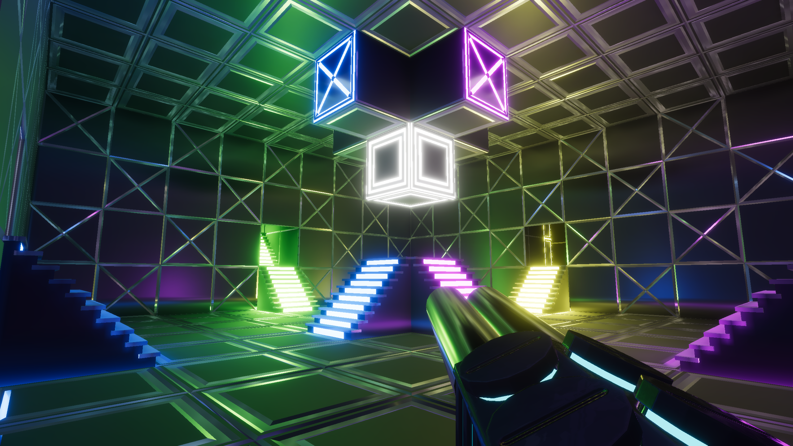 Neon Tech Modular Set by screaminseagull