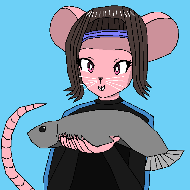 Fisher Rat Girl by IvChill