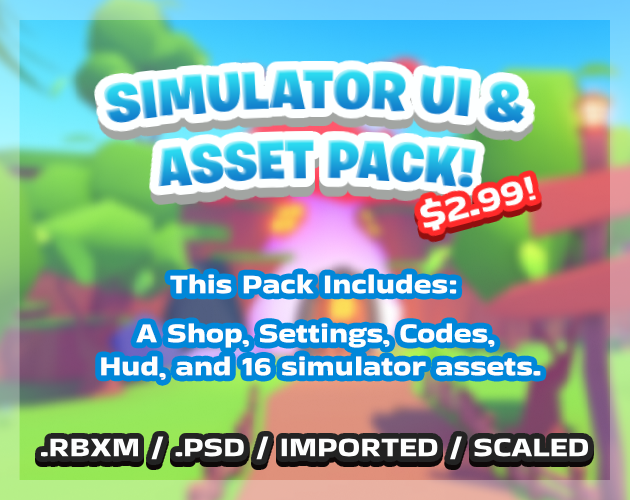 UI & Simulator asset pack by HamzaCaliph