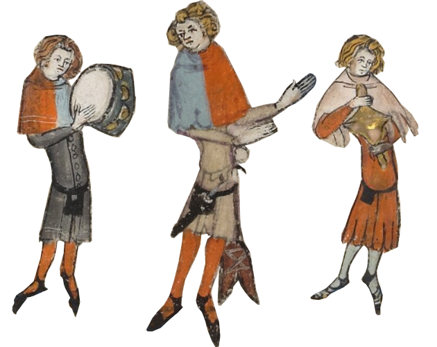 Medieval Manuscript Cutouts Pack by Franz Kafka's Office Printer