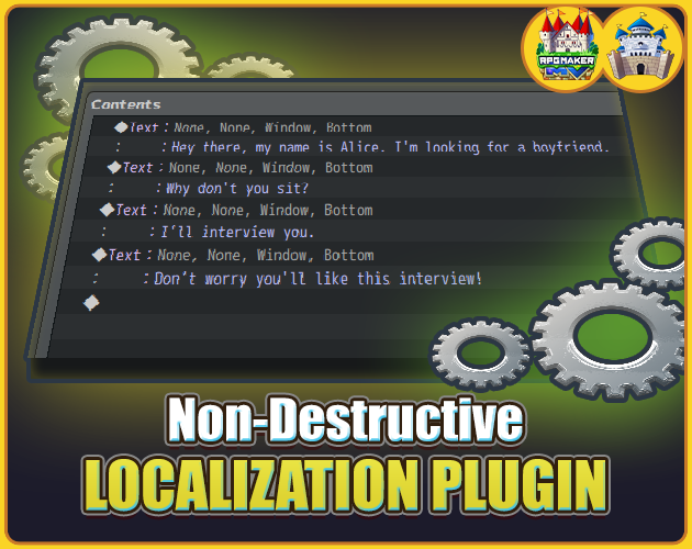Ver 1 2 6 Minor Bug Fixes Non Destructive Localization Plugin For Rpg Maker Mv Mz By Sang