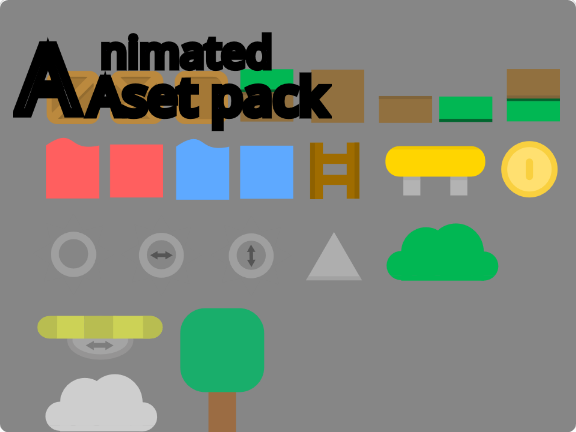 Animated Game asset pack by |BLOCKY VERSE|