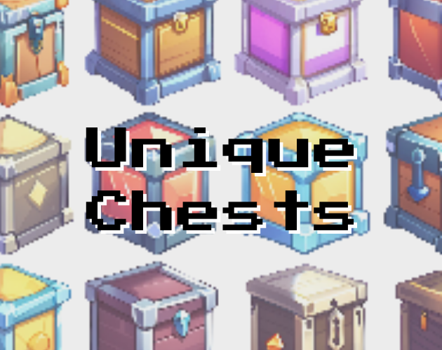 Pixel Art Unique Chests by Victora_77